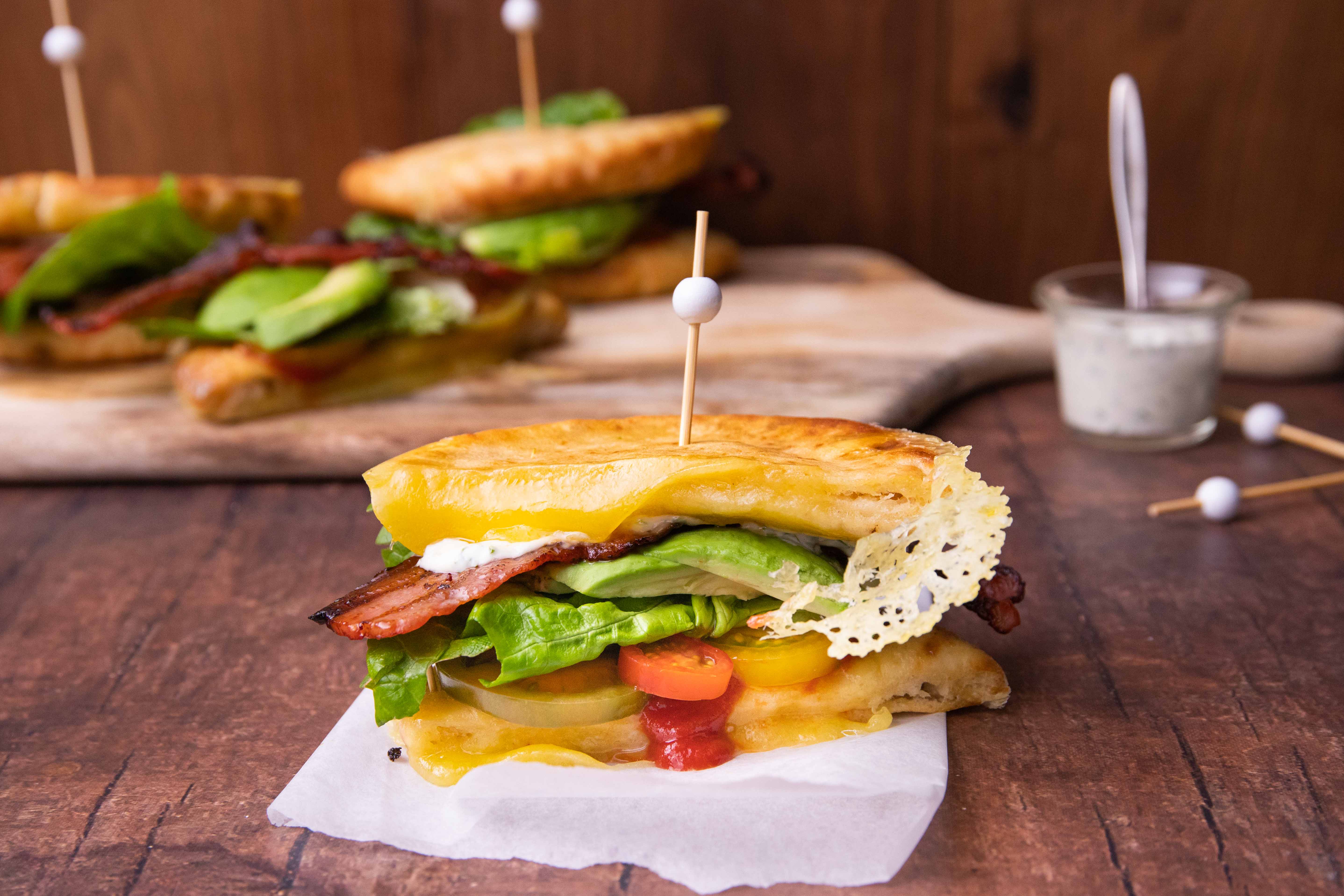 Garlic Bread BLAT's - New Zealand Avocado